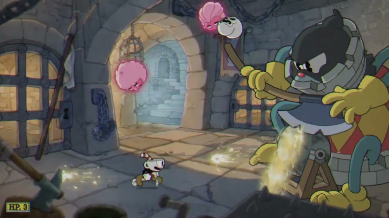 Cuphead - The Delicious Last Course - 'King's Leap' Part 4 (Rook) - YouTube