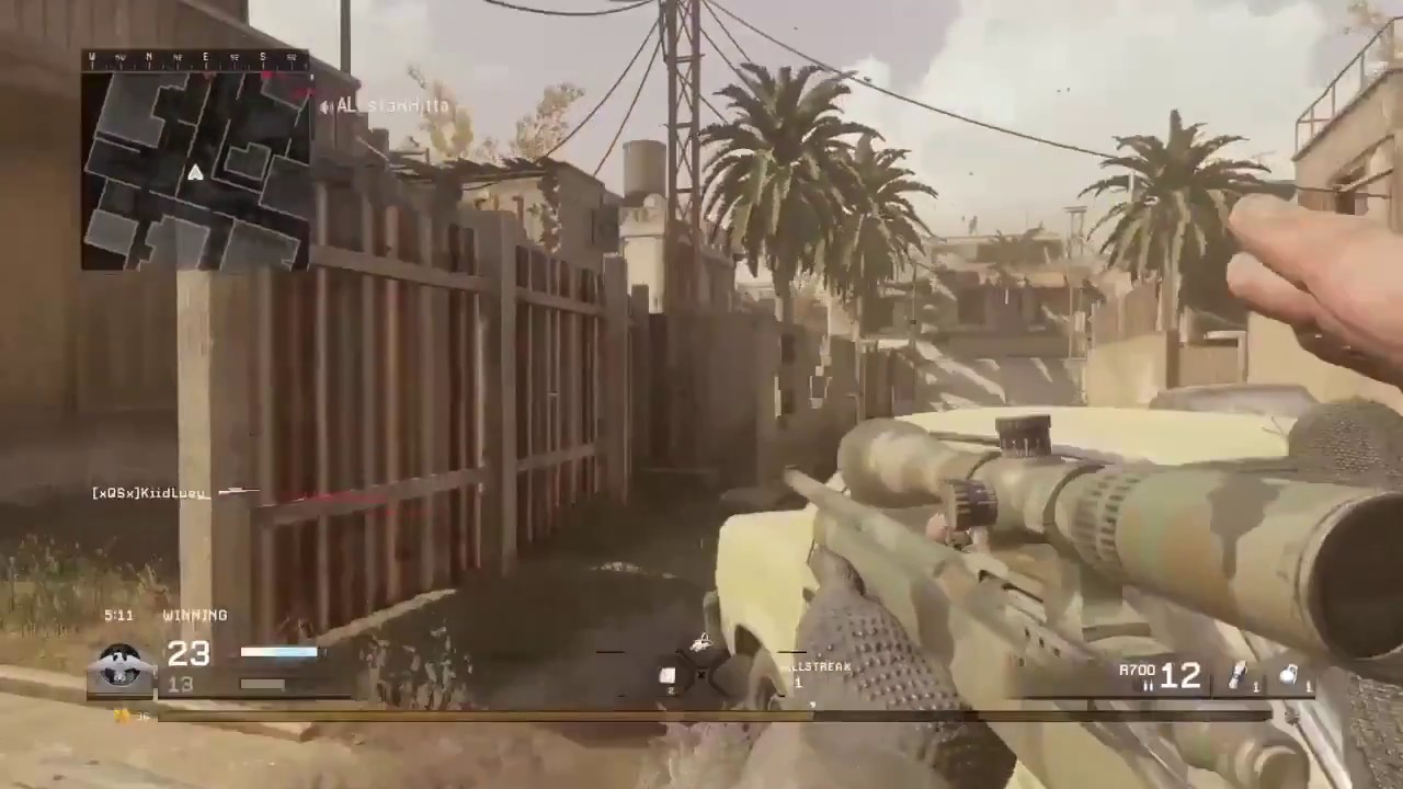 Modern Warfare Remastered- R700 FFA Multiplayer Gameplay - YouTube