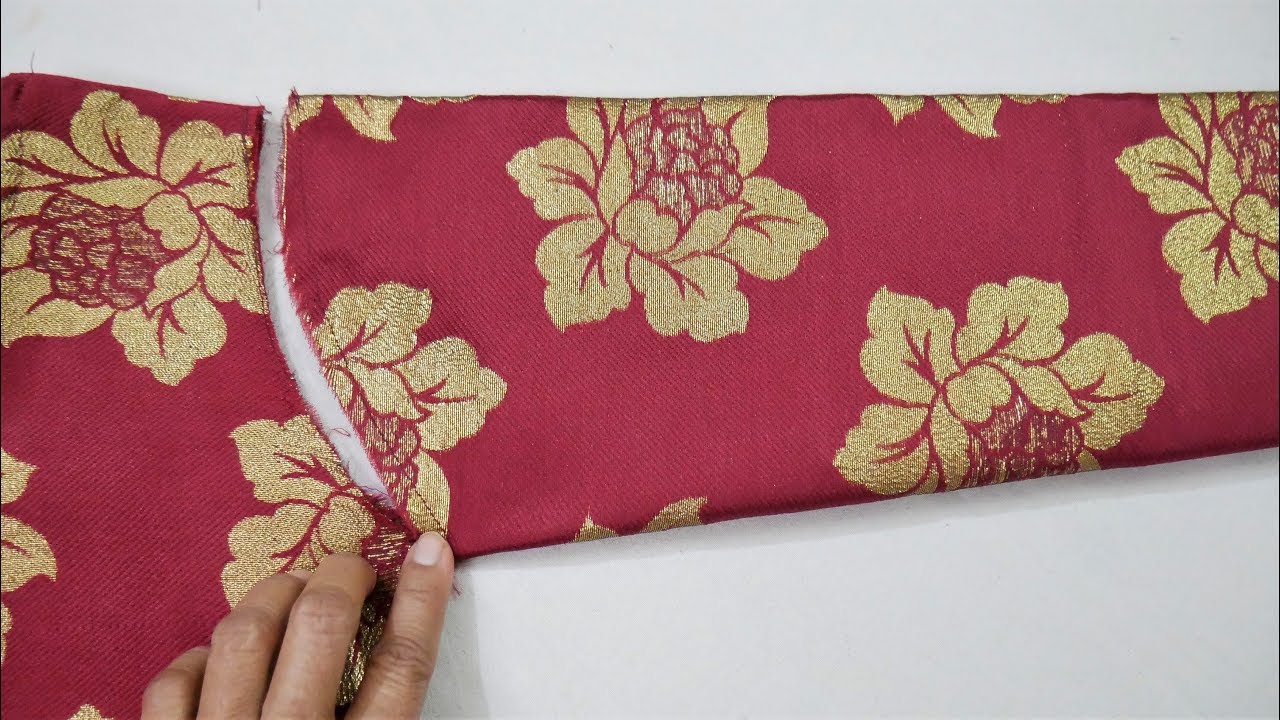 Easiest And Perfect Way Of Attaching Sleeves For Beginners - YouTube