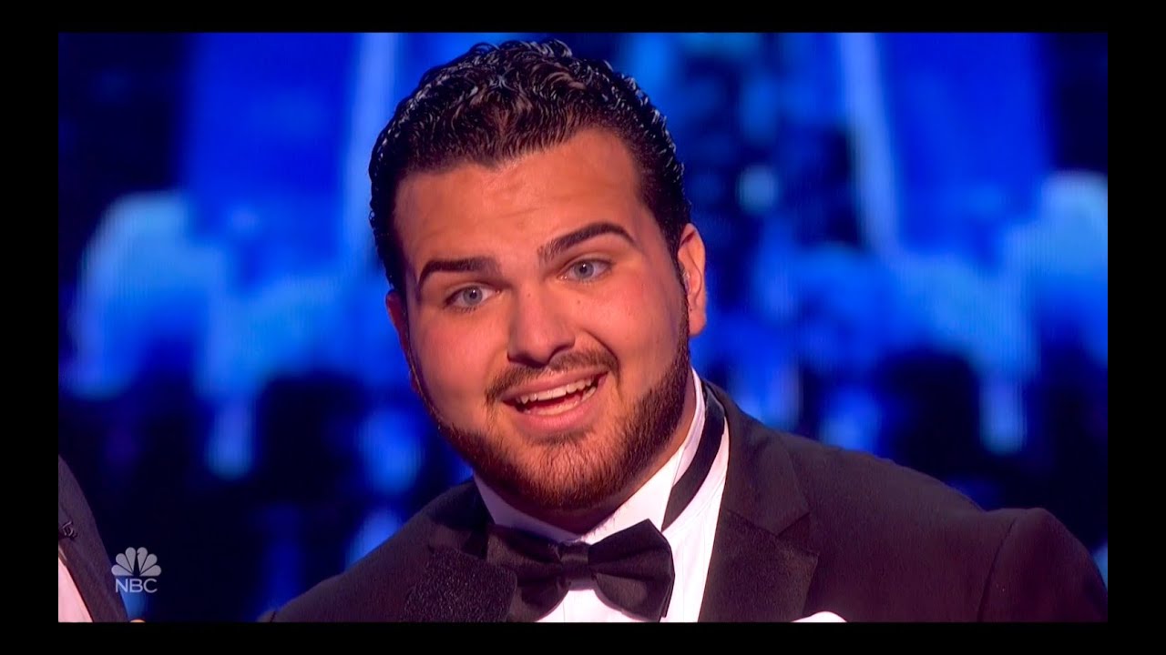 Sal Valentinetti Singing in Semifinal on AGT 2016 - YouTube