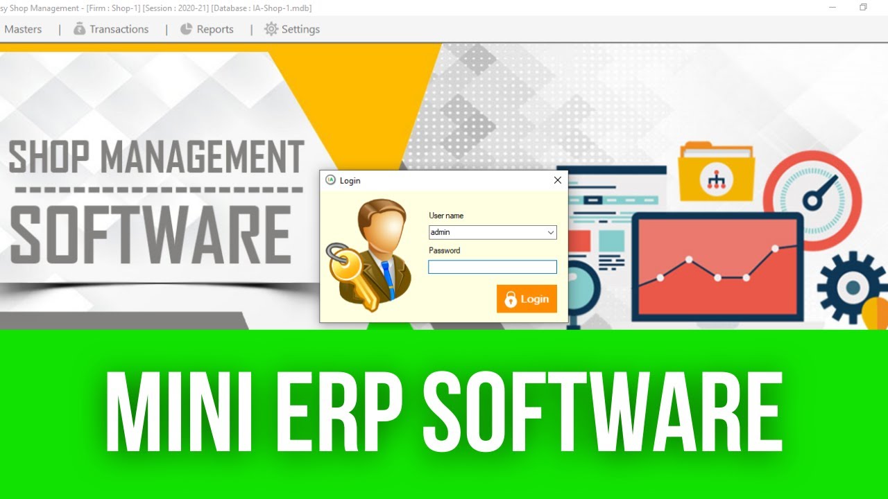 MINI ERP SOFTWARE INTRODUCTION - YouTube
