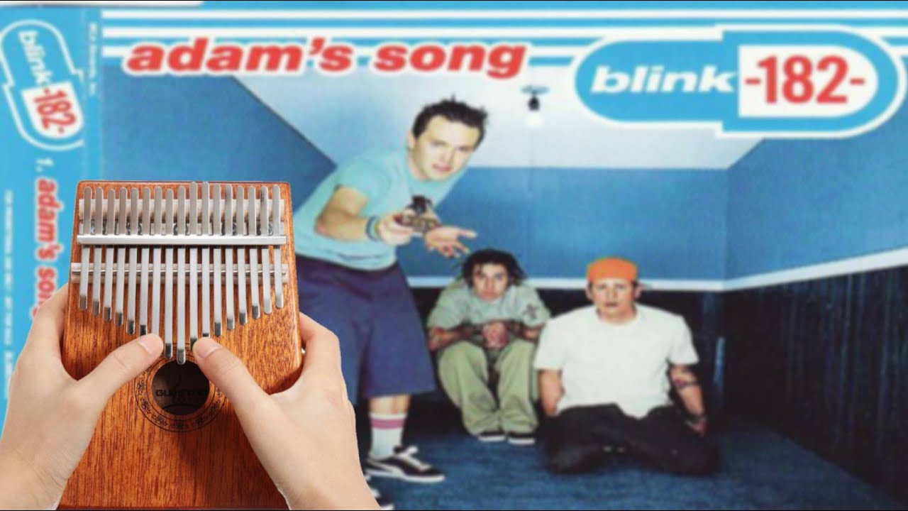 Adam's Song - Blink 182 | Easy | Kalimba Tutorial | Tabs in Description ...