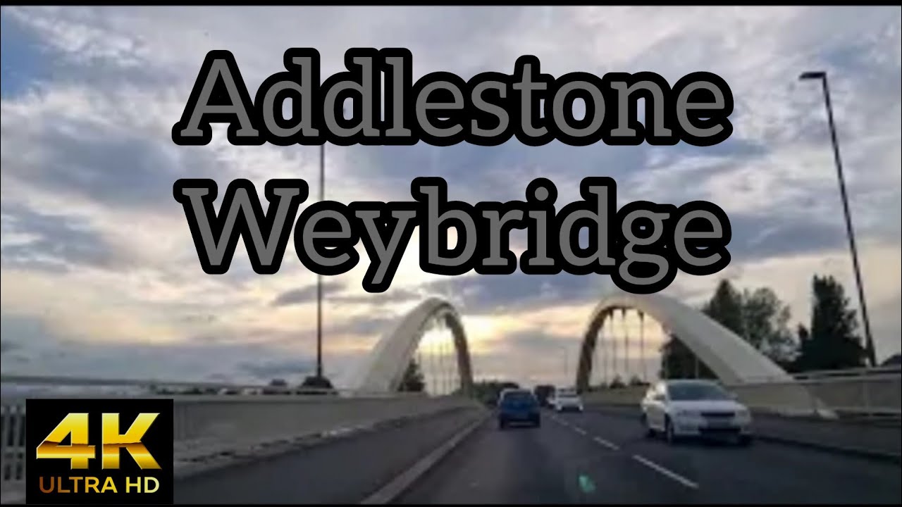 Addlestone - Weybridge - Surrey Road Tour - YouTube