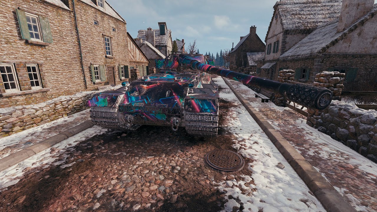 PZ VII - Помог АП? проверка в рандоме мира танков - YouTube