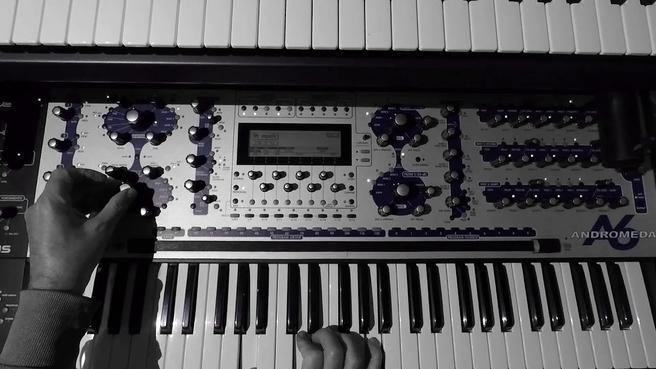Alesis Andromeda A6 | No talking, just tweaking my custom patches - YouTube