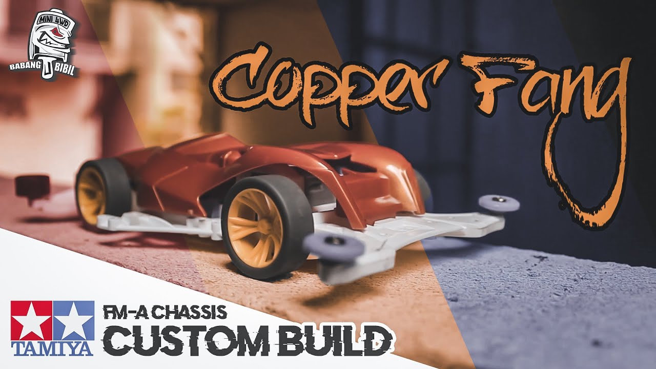 FMA CHASSIS SETUP - COPPER FANG TAMIYA MINI 4WD - YouTube