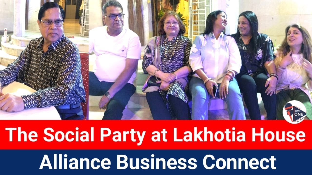 Alliance Business Connect | The Social Party at Lakhotia House - YouTube