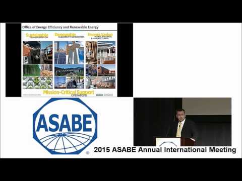 ASABE AIM 2015 - Keynote Address, Bioenergy Focus Day - YouTube