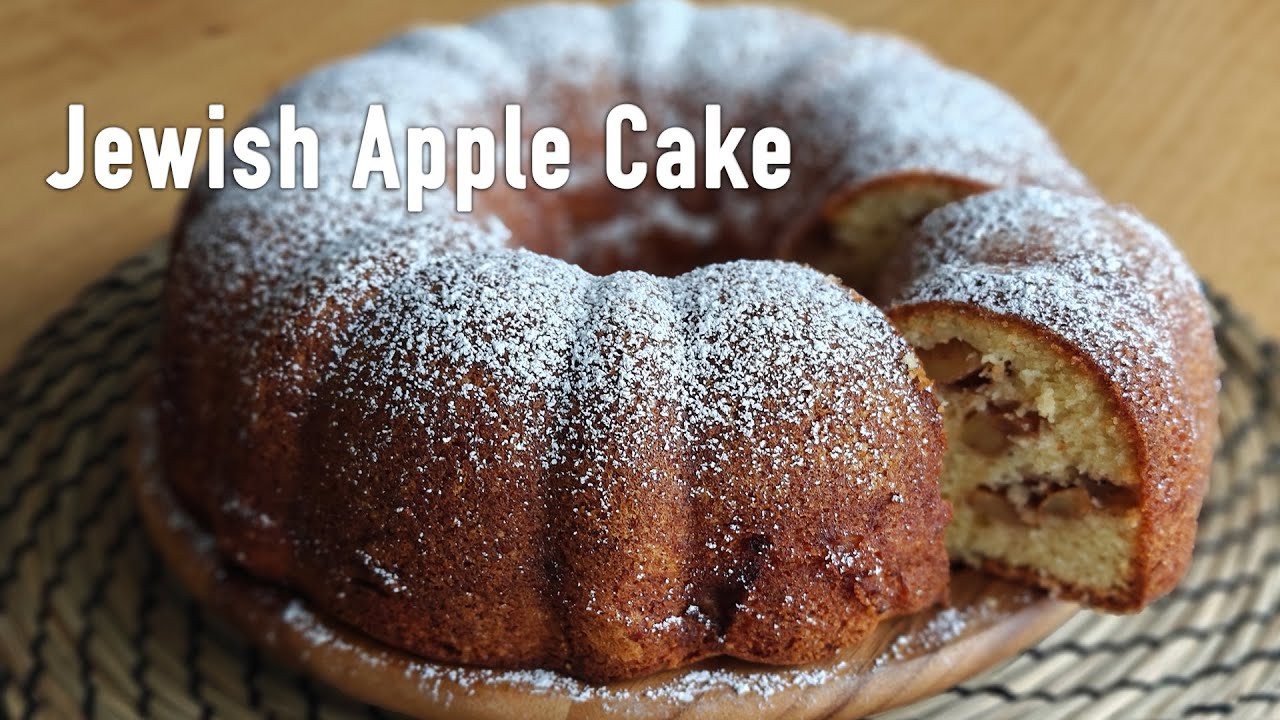 Traditional Jewish Apple Cake | Moist and Flavorful Recipe! - YouTube