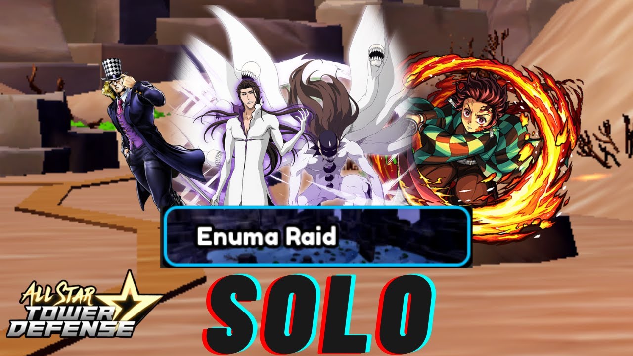 Como completar Enuma Raid Solo - All Star Tower Defence - YouTube
