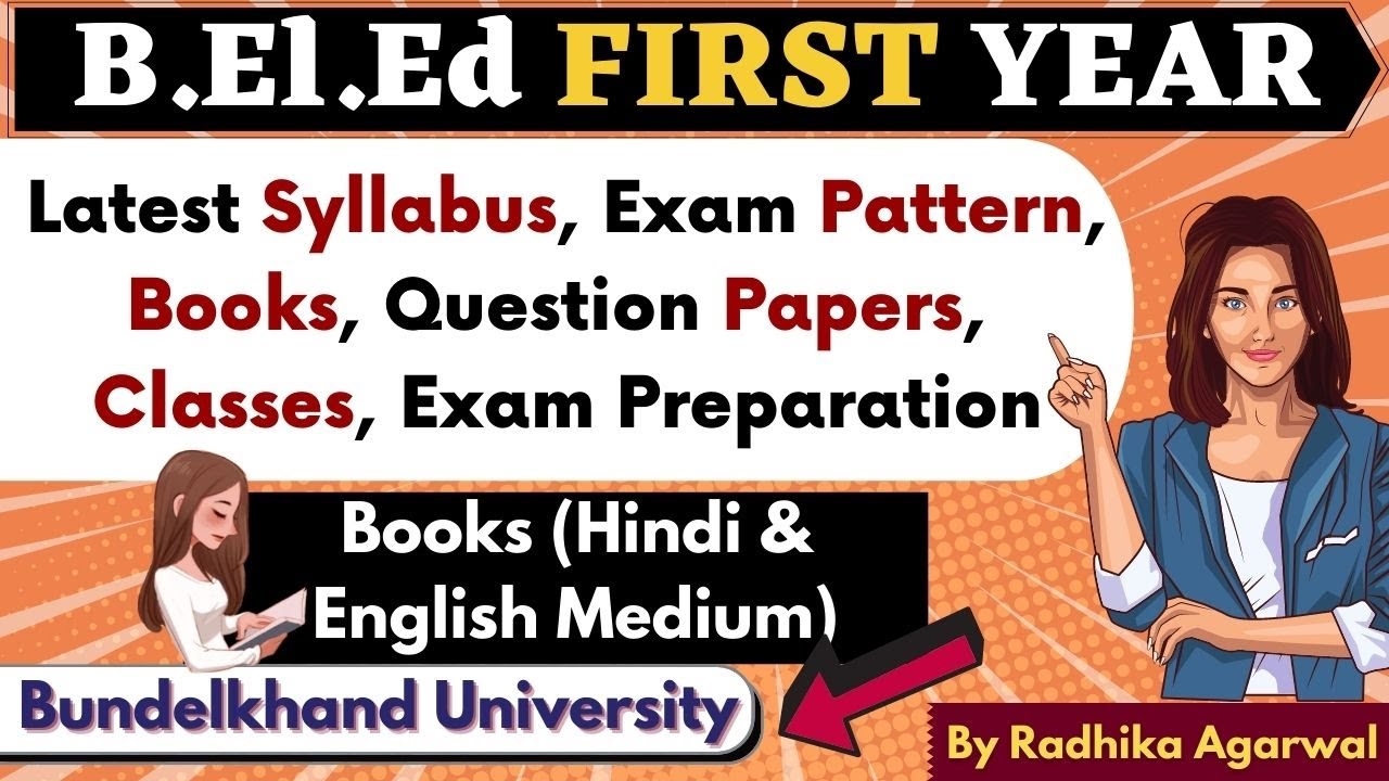 B.El.Ed First Year | Question Paper, Syllabus, Pattern, Books📚, Classes ...