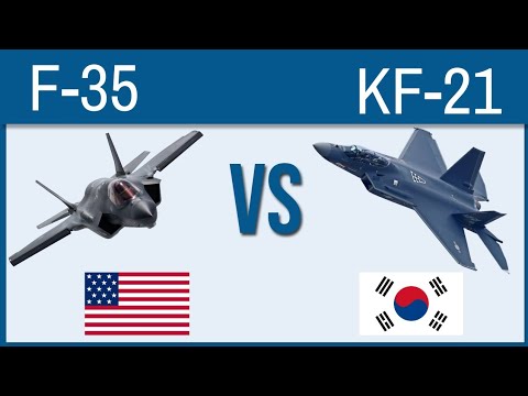 F-35 lightning II VS KF-21 Boramae - Top Fighter Jets of the World Compared - YouTube