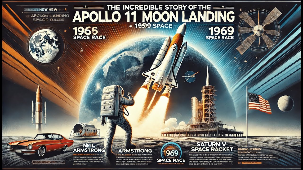 The Incredible Story Behind the Apollo 11 Moon Landing | 1969 Space ...