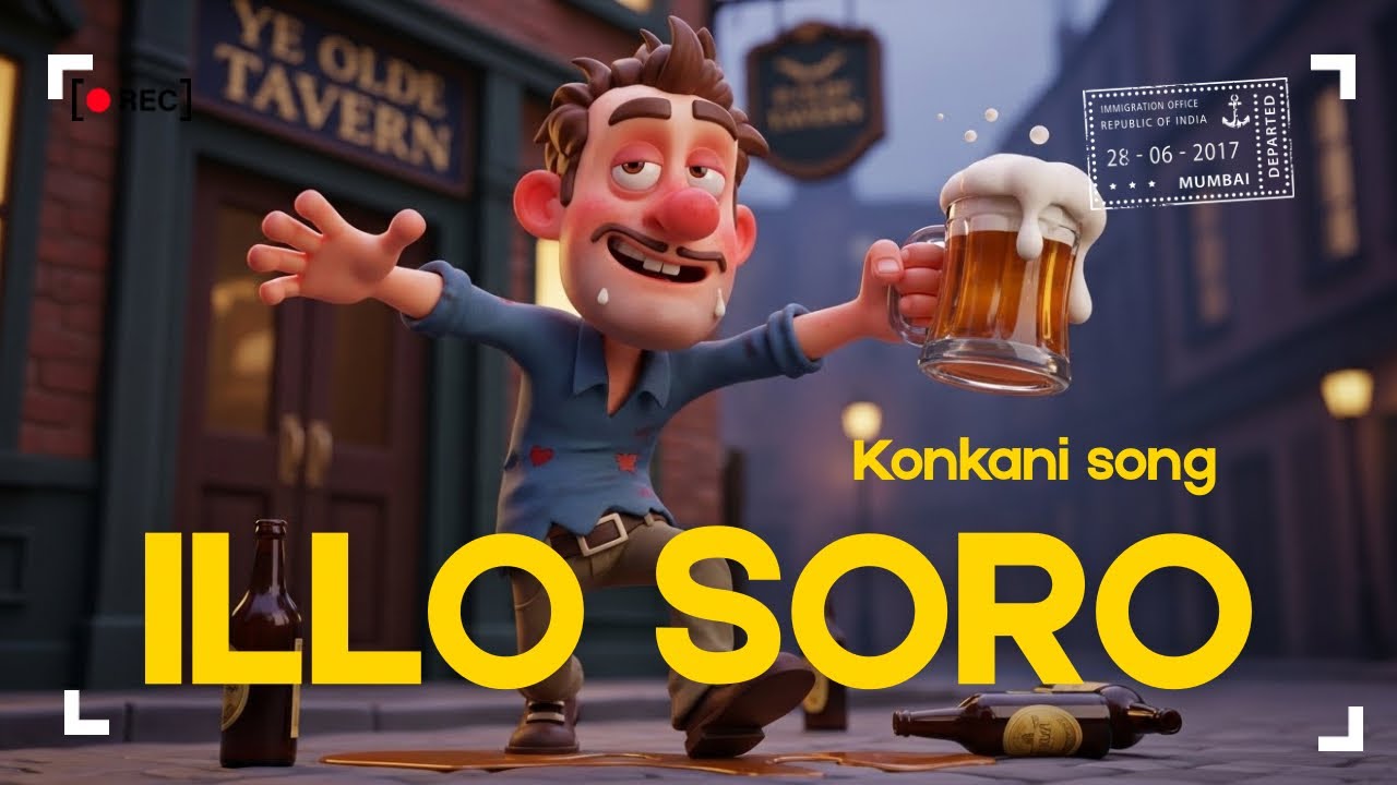 Illo Illo Soro Piyelo | Funny Konkani Drunk |Story Song That Went Viral ...