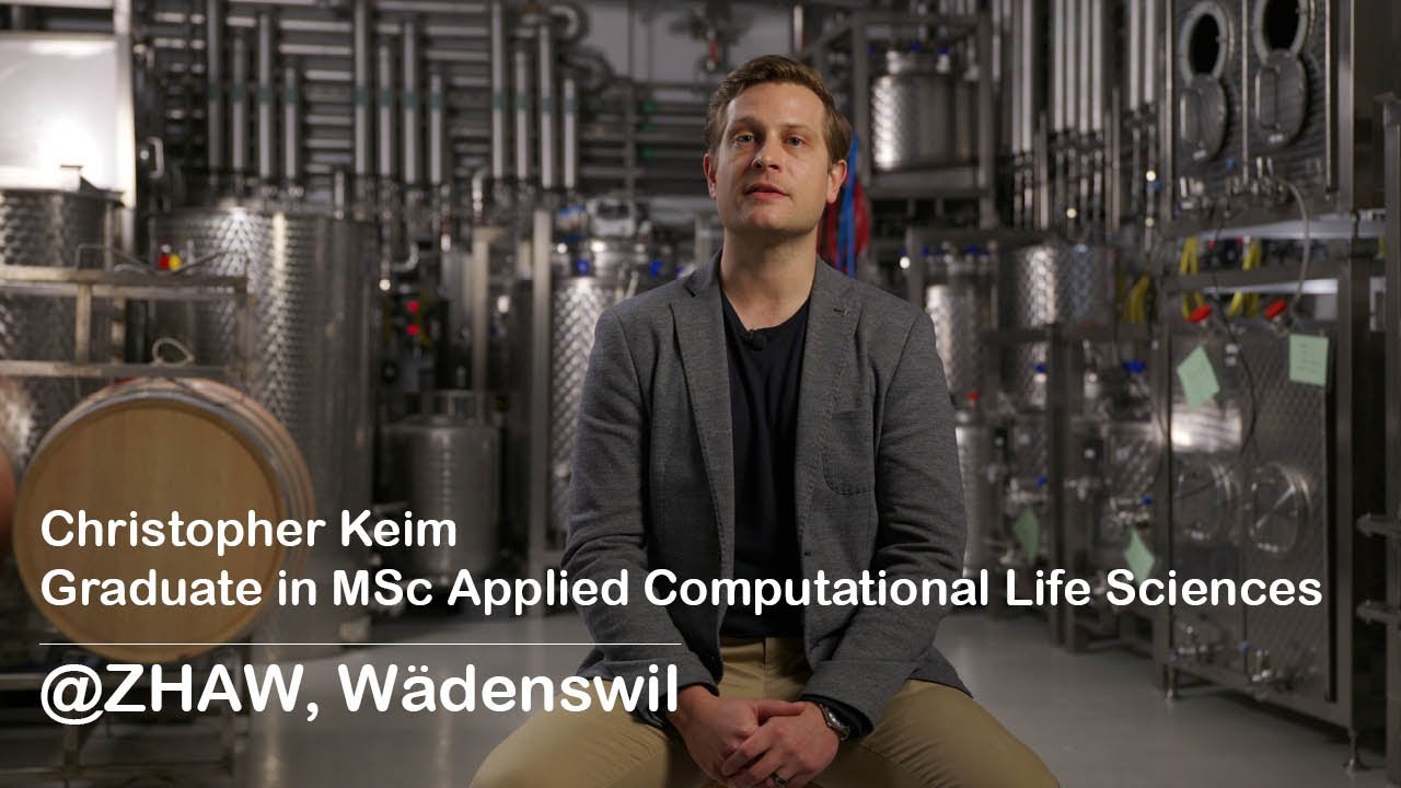 Christopher Keim, Graduate in MSc Applied Computational Life Sciences @ZHAW, Wädenswil - YouTube