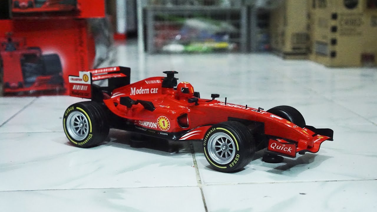 RC Mobil Balap Formula One F1 Ferarri 2,4 Ghz - YouTube