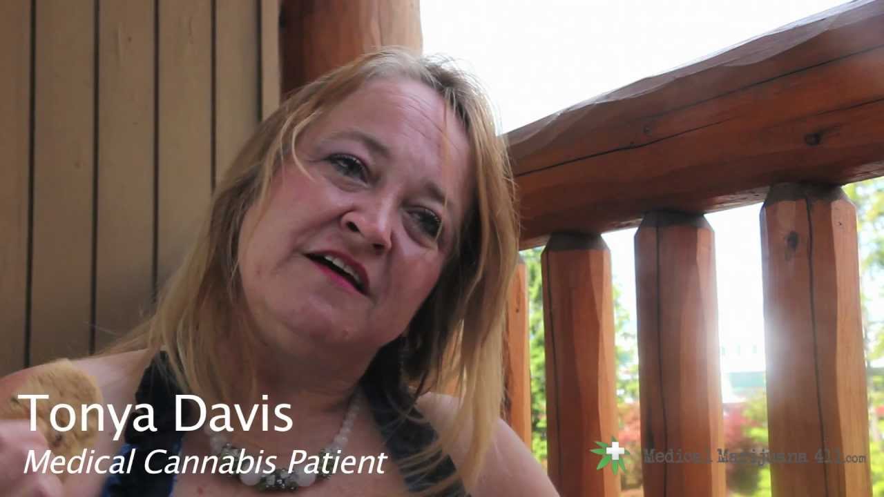 Tonya Davis Uses Medical Cannabis to Relieve All her Ailments - YouTube