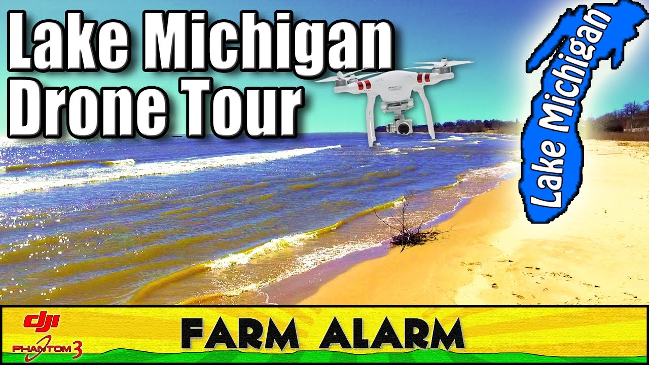 Lake Michigan Drone Tour - YouTube