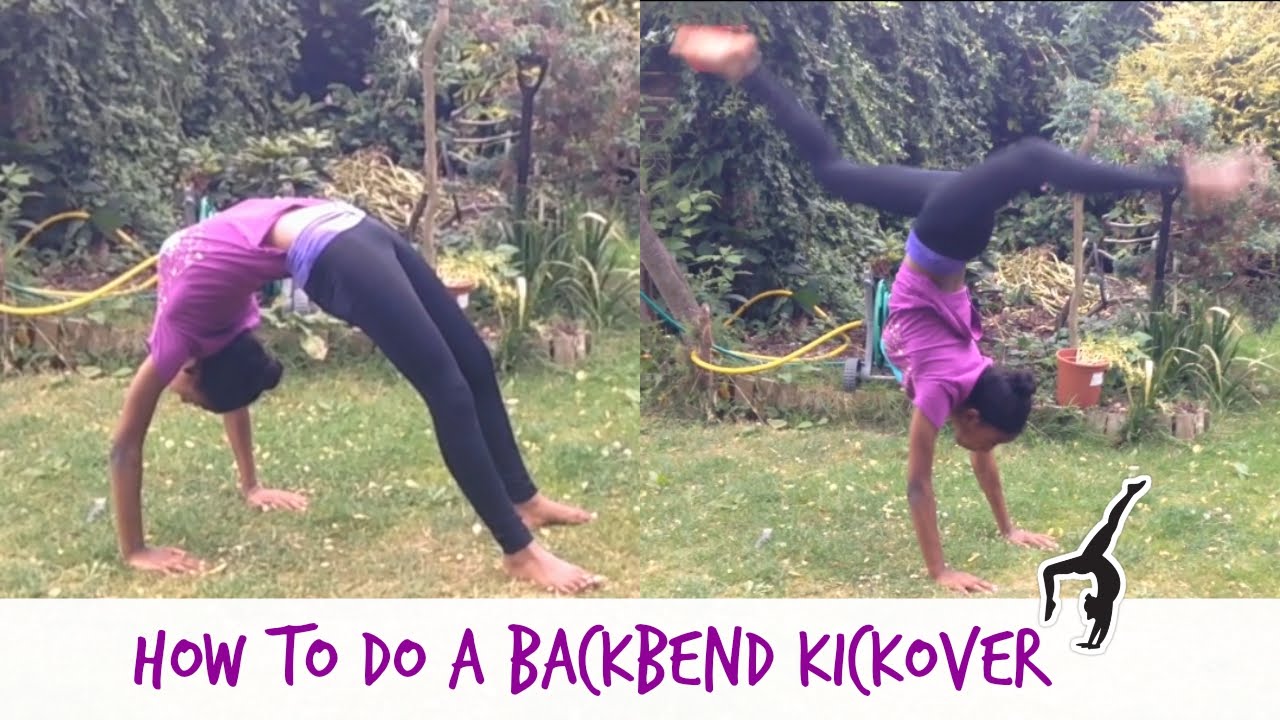 How to do a backbend kickover | OliviaTumbler - YouTube