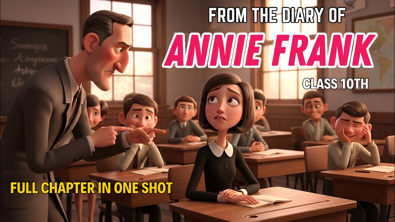 From the dairy of annie frank class 10 Animated Video | in Hindi ...