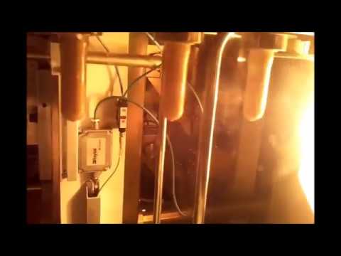 Siapi EA2 reheat stretch blow moulding machine (2007) - YouTube
