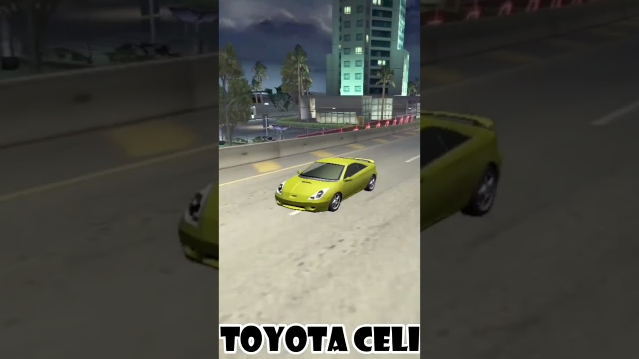 NFS Underground 2 original toyota celica - YouTube