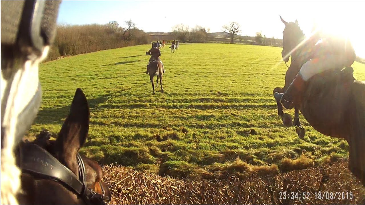 Atherstone Hunt Boxing Day 2016- Helmet-Cam - YouTube