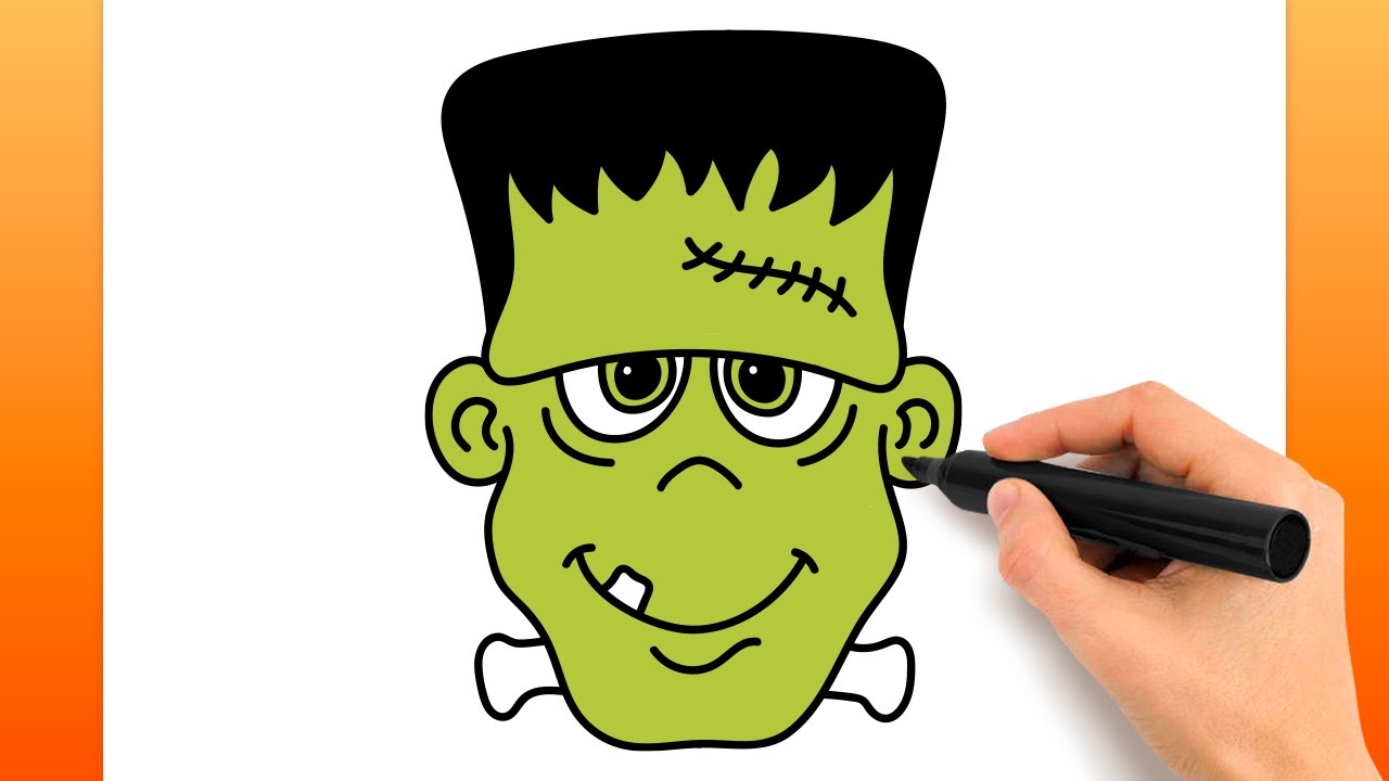 Comment Dessiner Frankenstein (Tutoriel De Dessin Facile) - YouTube