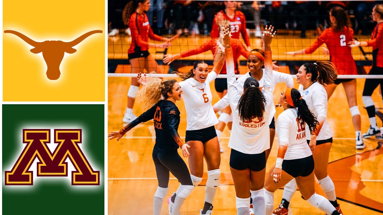 #1 Texas vs #5 Minnesota Highlights | NCAA Women's Volleyball | 2023 ...