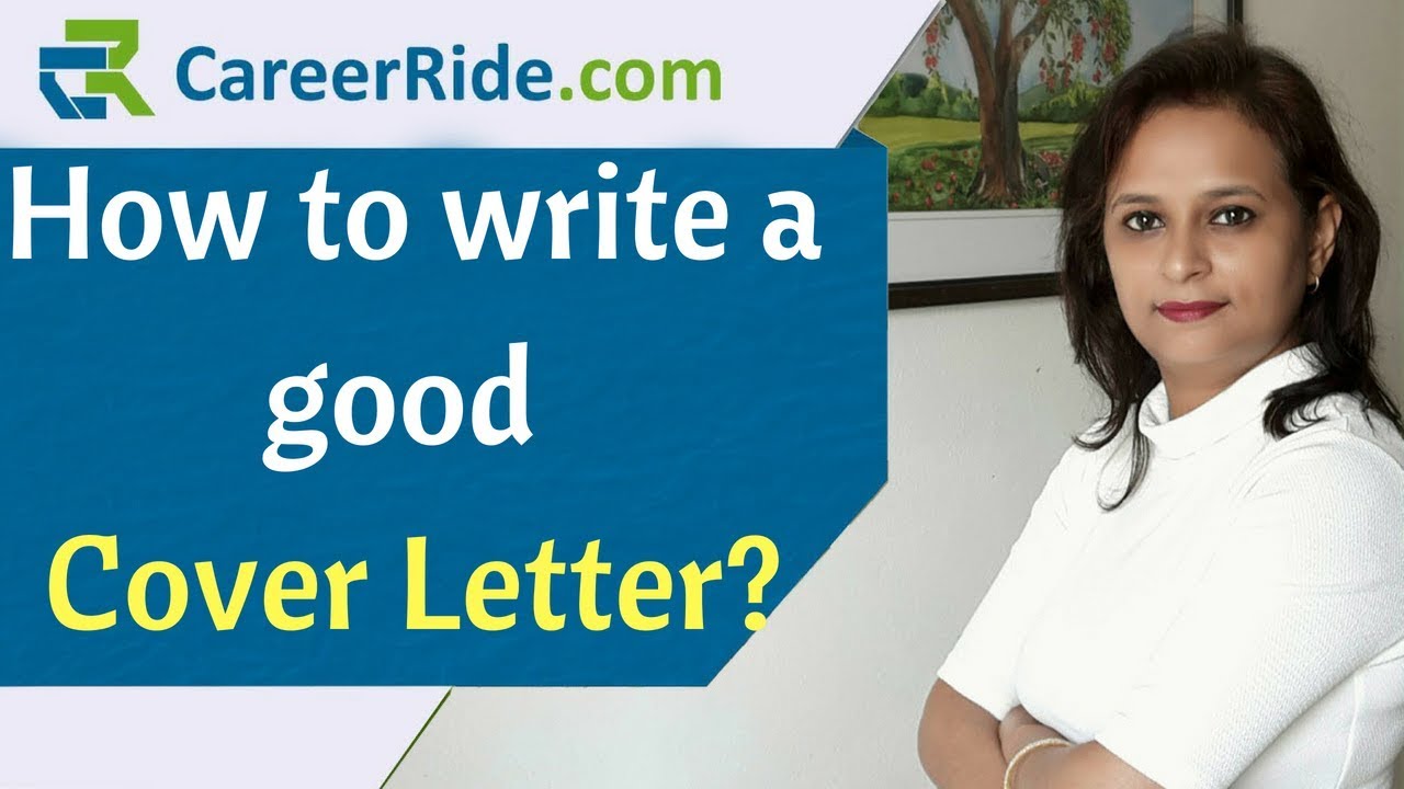 How to write a good cover letter for resume? – Format and Tips. - YouTube