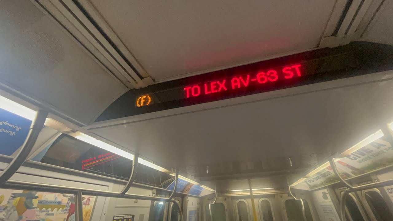 The 3rd F train shuttle video, this one out the front window - YouTube