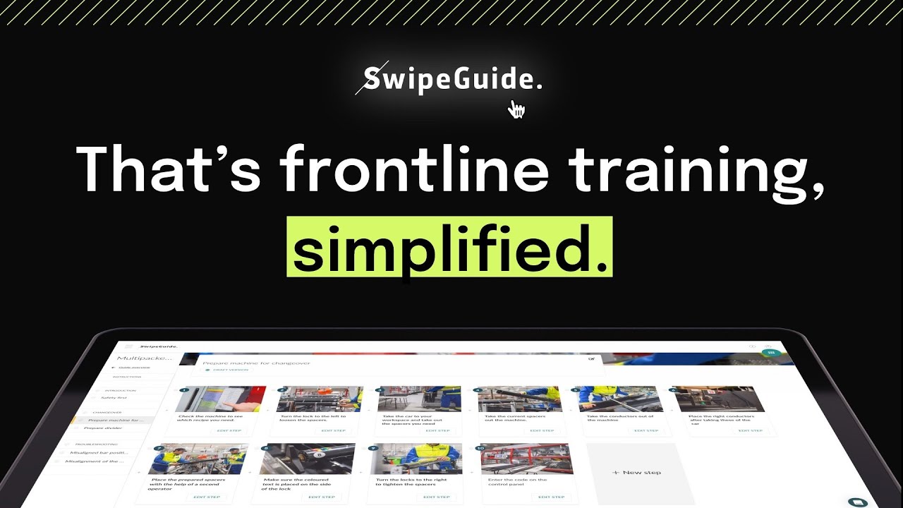 SwipeGuide - Frontline training, simplified. - YouTube