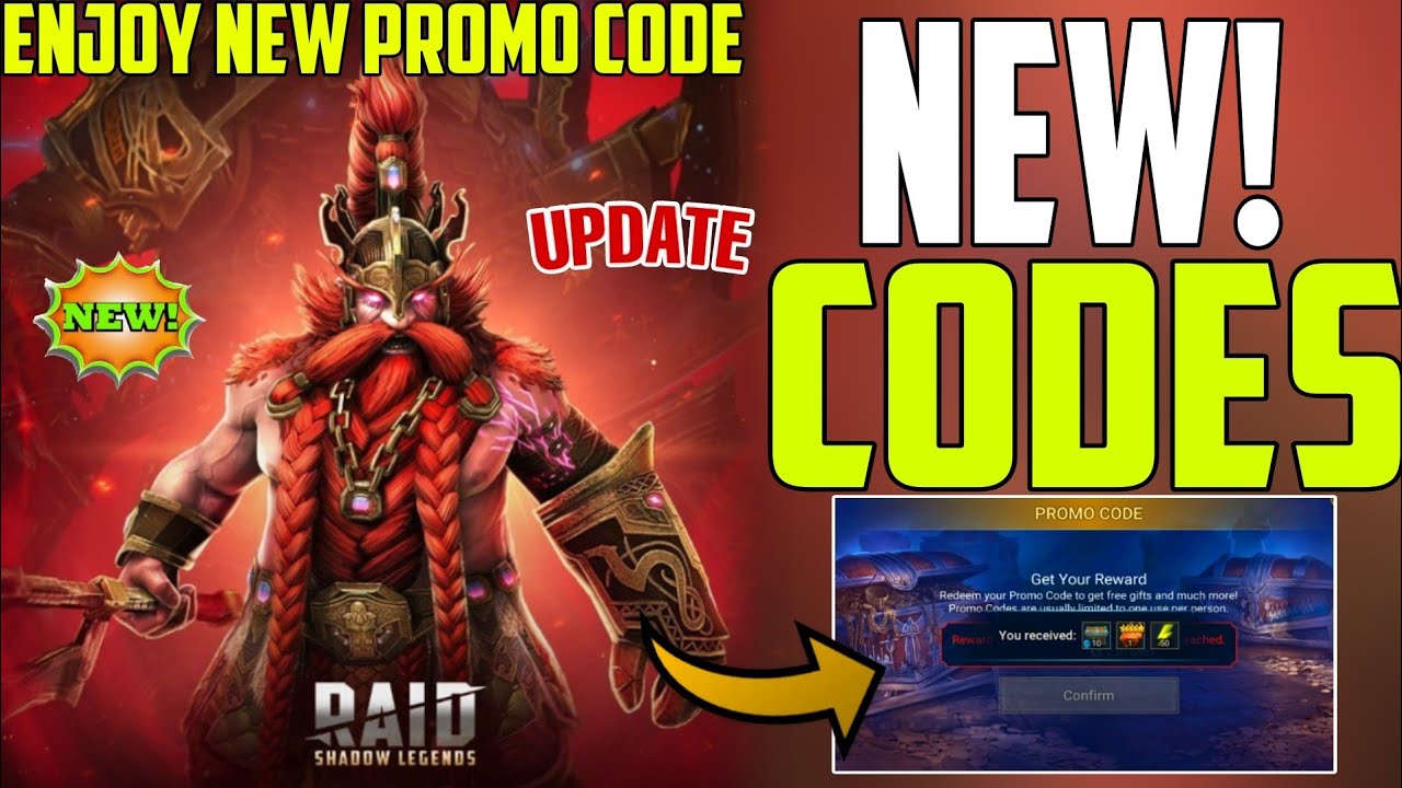 Update RAID SHADOW LEGENDS PROMO CODES 2024- RAID SHADOW LEGENDS CODES ...