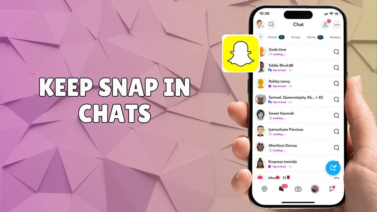 How to Keep Snapchat Chats for Up to 7 Days - YouTube