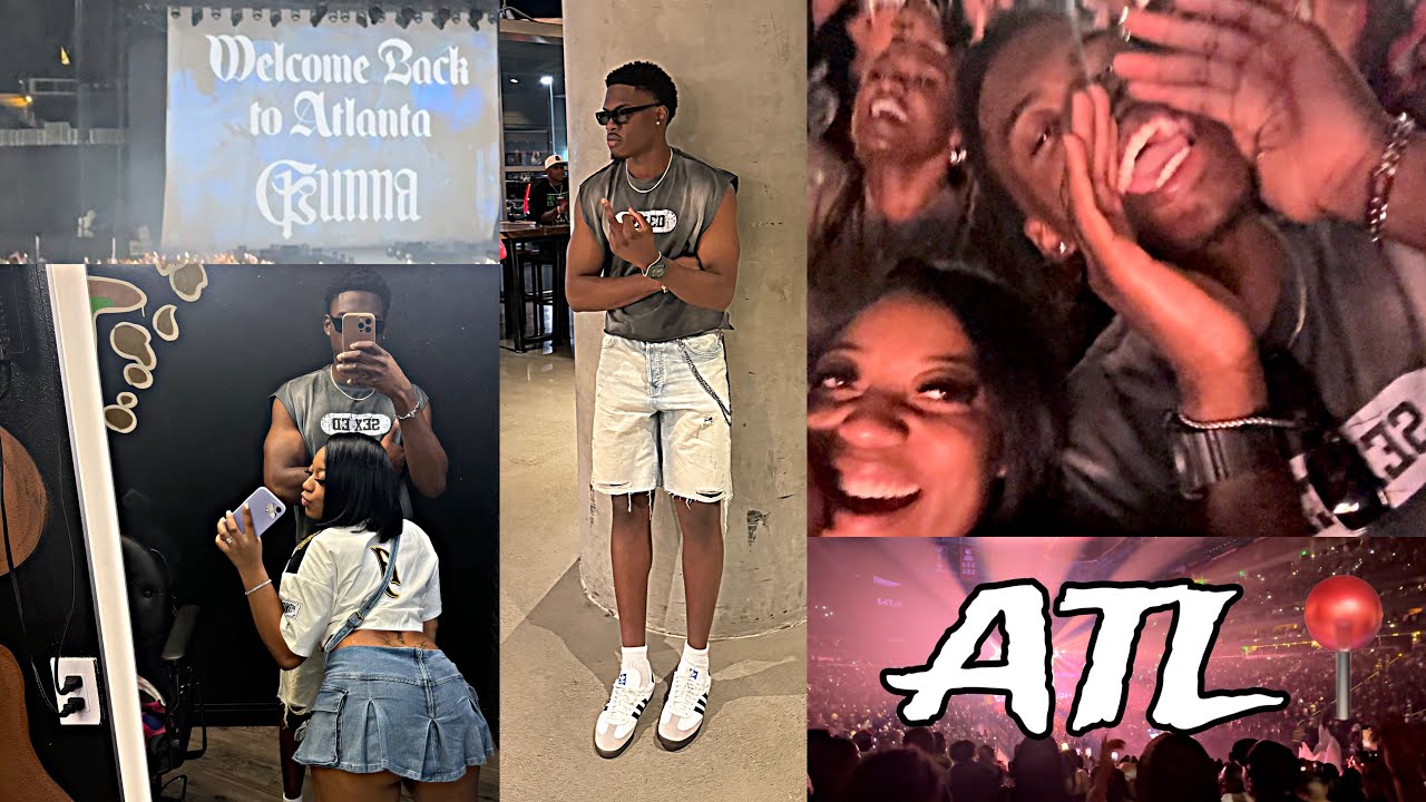OLU & AALIYAH WENT TO GUNNA'S FIRST SHOW BACK IN ATLANTA - YouTube