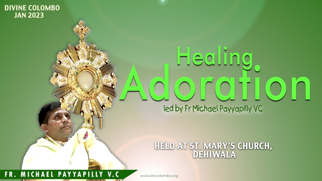 Adoration led by Fr Michael Payyapilly VC I St Mary Church I DRCC - YouTube