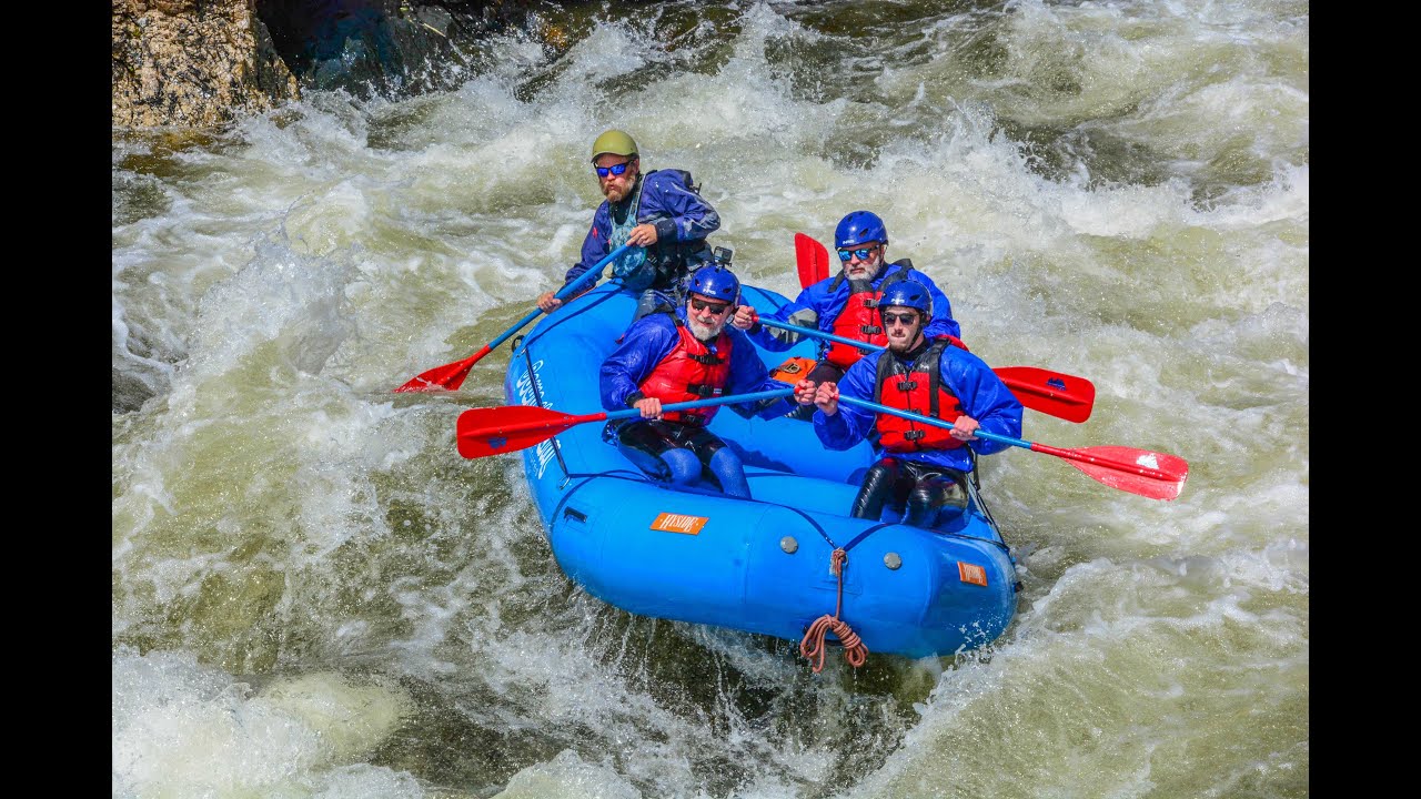 Clear Creek Whitewater Rafting, Advanced Section - YouTube