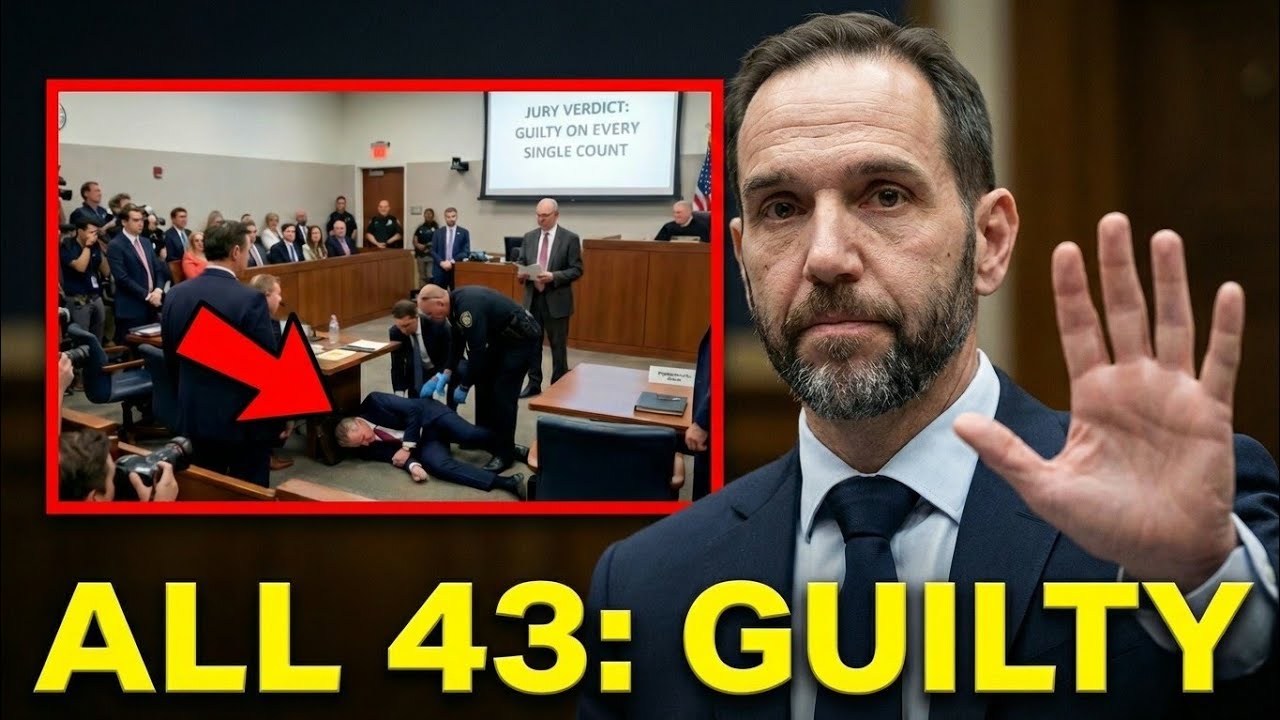 He COLLAPSES as Jury Returns GUILTY on Every Count - YouTube