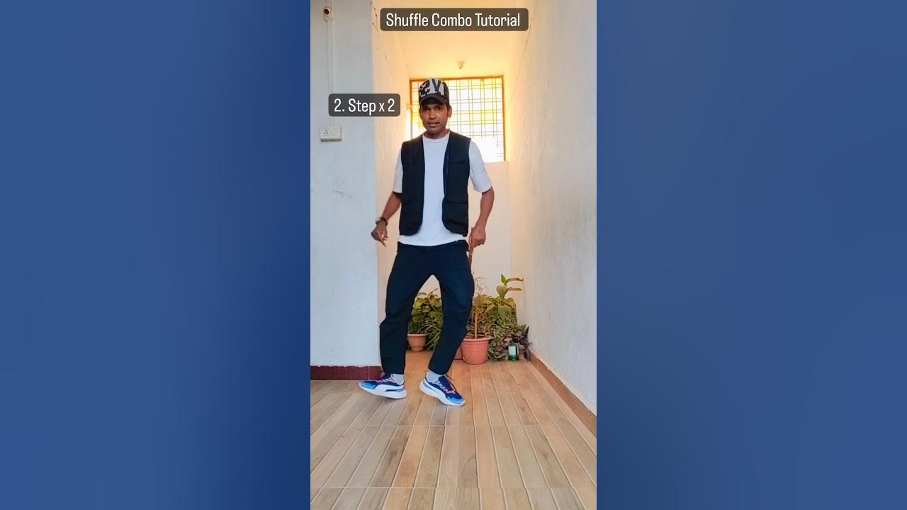SHUFFLE COMBO TUTORIAL #shorts #shuffletutorial #dancetutorial - YouTube