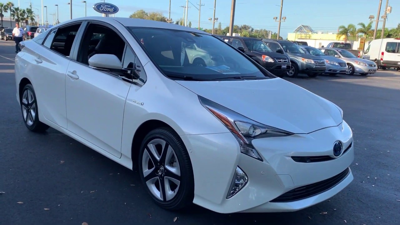 2017 Toyota Prius Four Touring Hatchback - YouTube