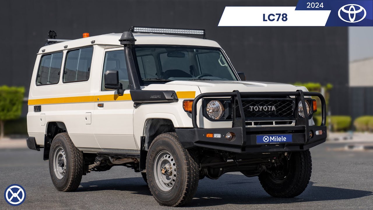 TOYOTA LAND CRUISER LC78 MINING CAR MT MY2024 | LLC784.2D_10C | MILELE ...