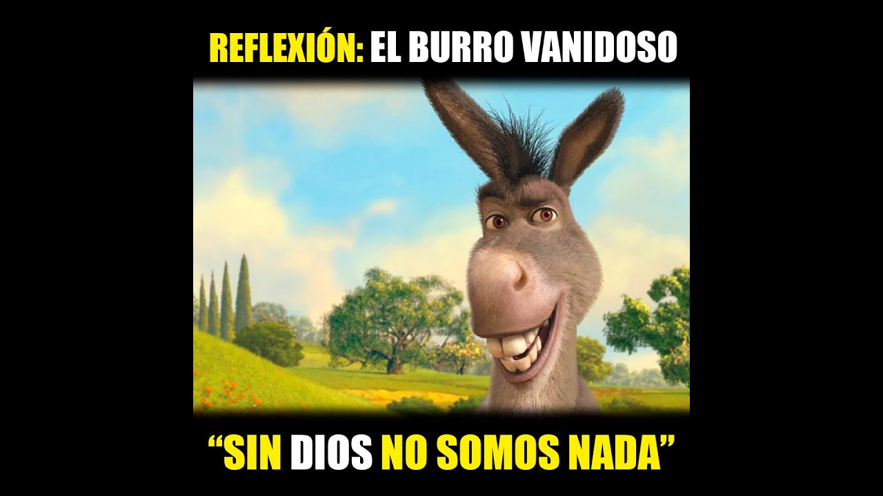 El Burrito que CARGÓ a JESUCRISTO😭 / El Burrito Vanidoso / Hermosa ...