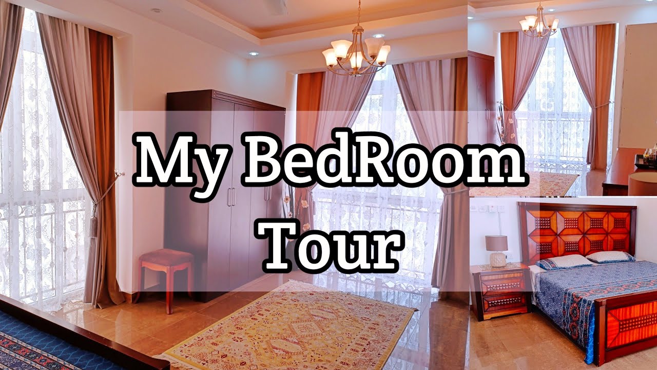 My BedRoom Tour / Simple Bedroom Decor idea - Pakistani Mom - YouTube