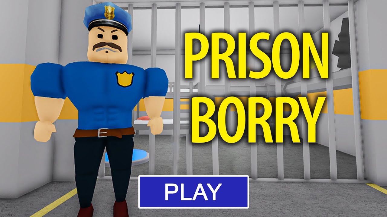 PRISON BORRY BREAKOUT! [OBBY] - No Death Roblox Gameplay Walkthrough ...