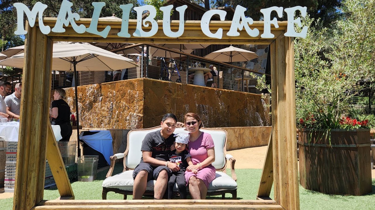 Family experience in Malibu Cafe, Calamigos Ranch - YouTube