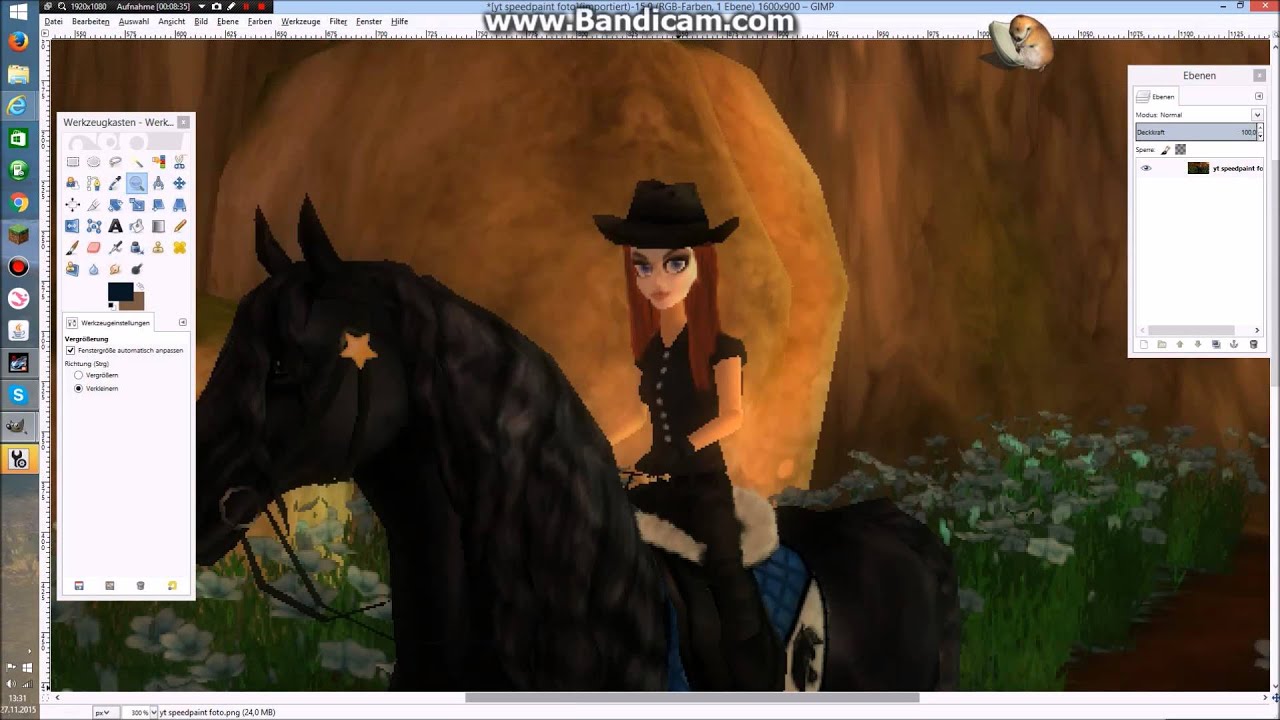 Star Stable Speedpaint for Jasmine Snowhill♥ - YouTube