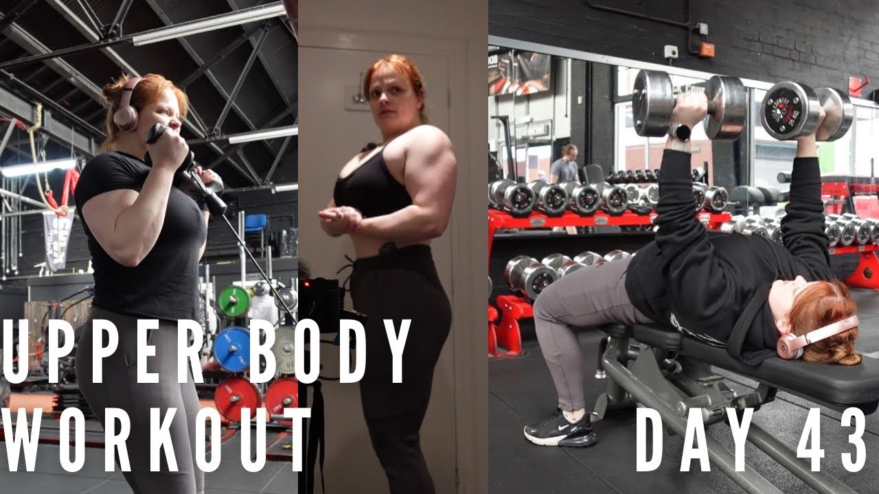 Upper Body Workout | LAST DAY OF DELOAD! | Powerbuilding | Day 43 - YouTube