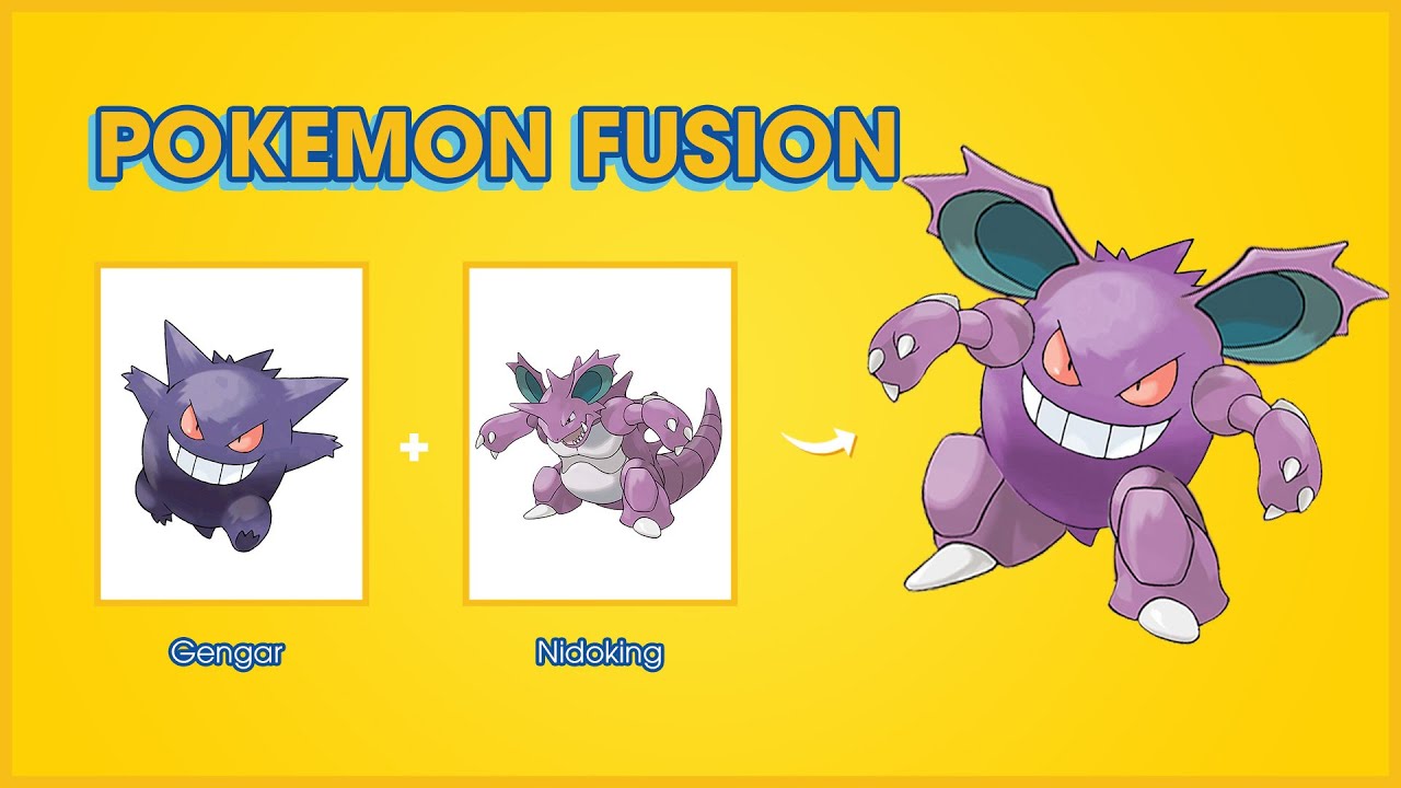 Pokemon Fusion | Gengar + Nidoking - YouTube