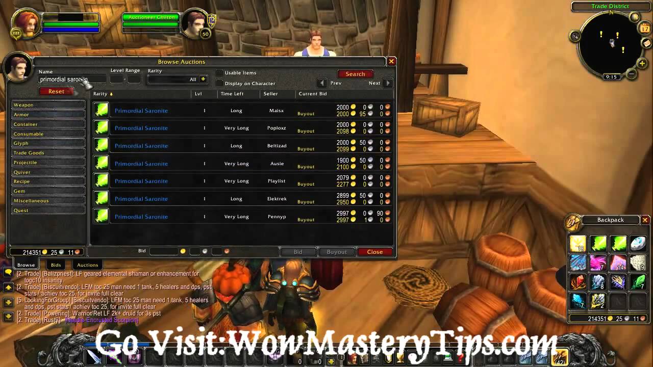 How to Reach the Gold Cap with WoW Schools (Best Tutorial Ever) - YouTube