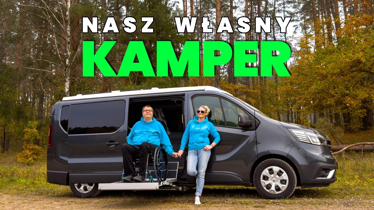 JEDYNY TAKI KAMPER! 🚐 Dostosowany kamper dla osoby na wózku ♿ - YouTube